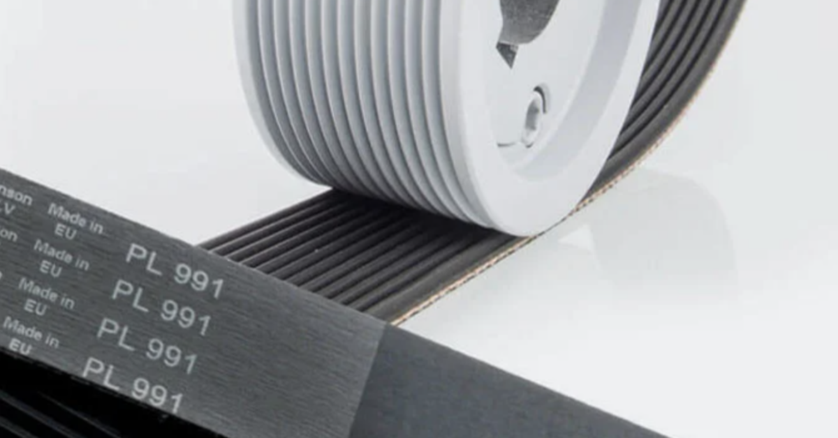 What is the meaning of the section designations for ribbed V-belts ...